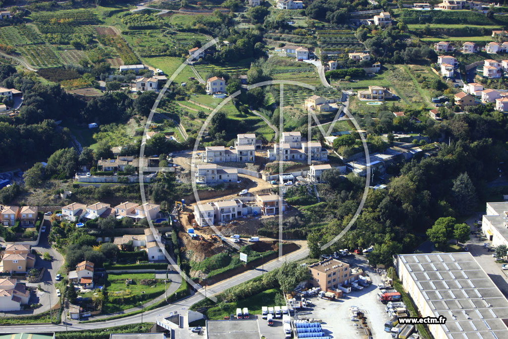 Votre photo aérienne - Saint-Laurent-du-Var (Route de la Baronne ...